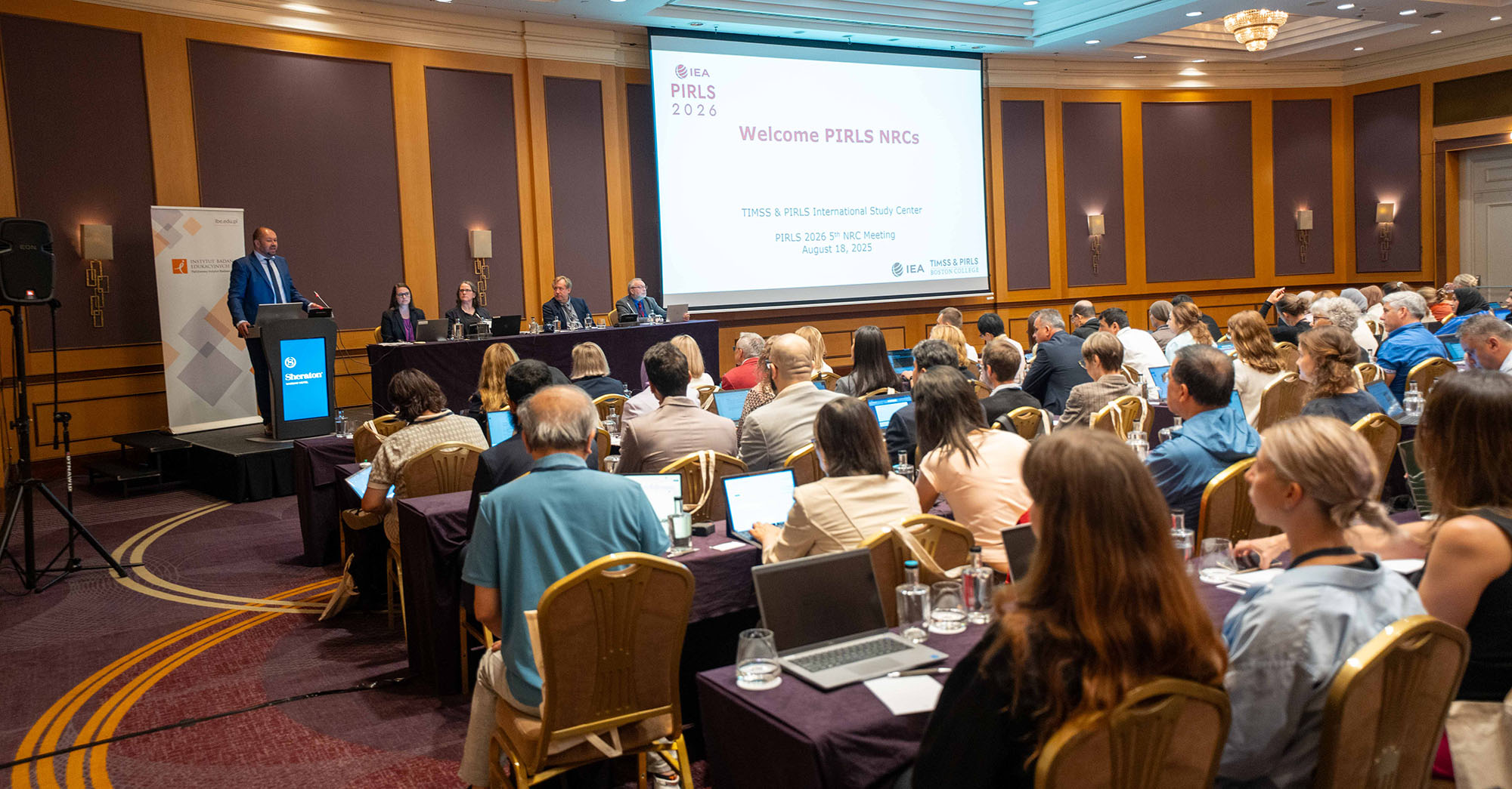 Spotkanie krajowych koordynatorów badania PIRLS 2026 w Warszawie - IBE PIB